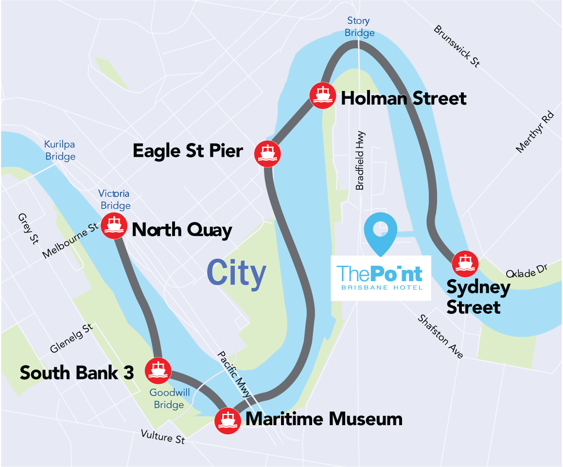The Point Hotel Location & Contact - The Point Brisbane